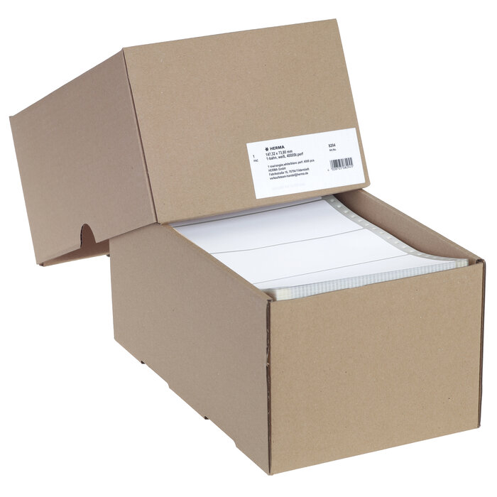 Continuous computer labels, economy pack-8294